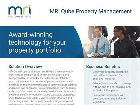 Mri Qube Property Management Mri Software Ie