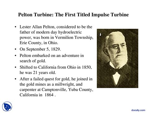 The First Titled Impulse Turbine Turbomecines Lecture Slides Docsity
