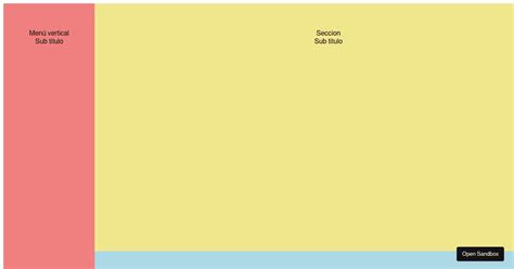 Layouts Con React Codesandbox