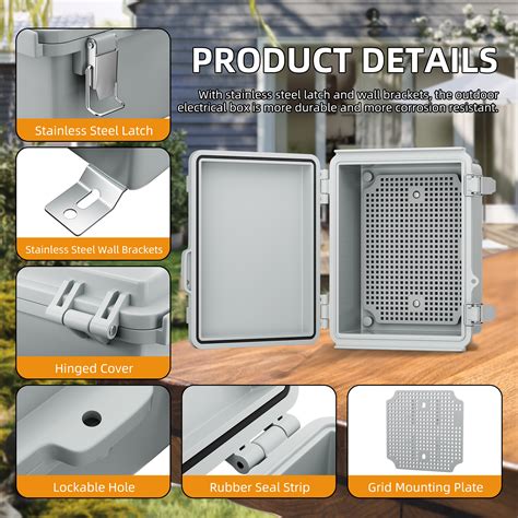 Outdoor Junction Box Plastic Waterproof Electrical Enclosure Box Ip67