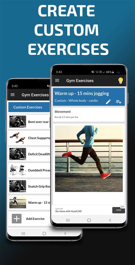 Android 용 Gym Exercises Workouts Apk 다운로드