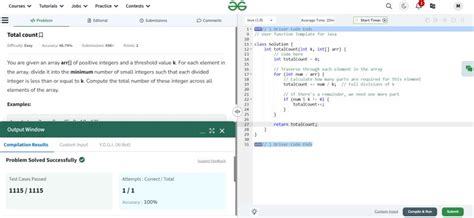 Munawwar Khan On Linkedin Geekstreak2024 Deutschebank Potd Codingchallenge Problemsolving