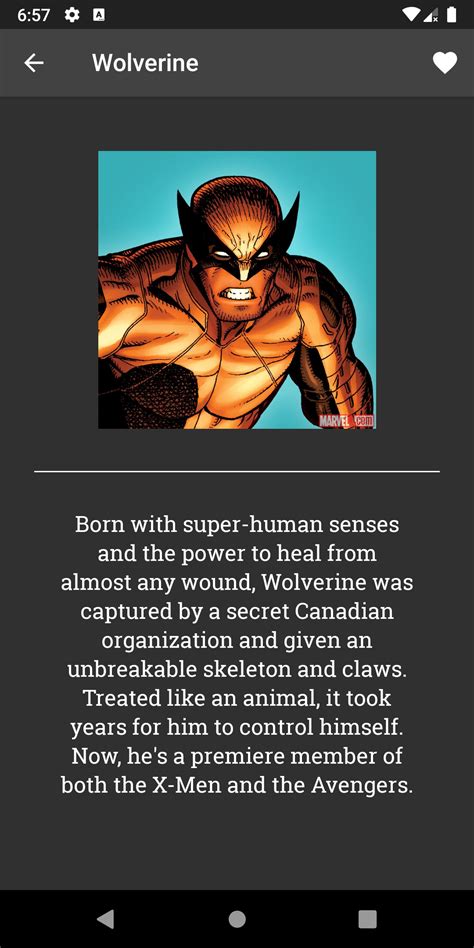 GitHub Lreisdeandrade Marvelapp A Sample App Consuming Marvel Api