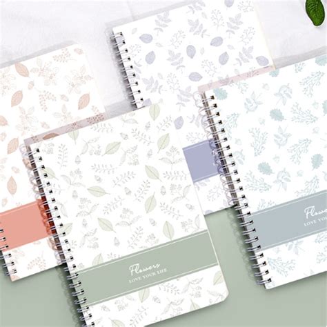 Workharbor Clearance！ A5 Flip Coil Notebooks 4 Pack Perfect For