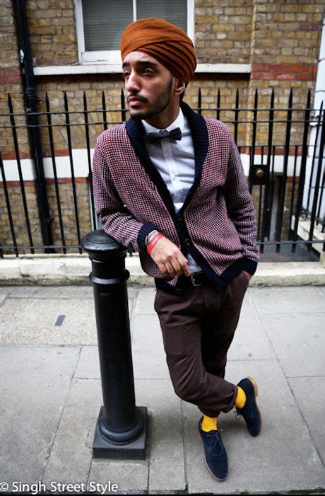Turbaned Sikh Men Take Their Fashion To The Streets Sikhnet Singh