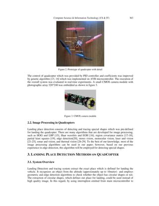 Auto Landing Process For Autonomous Flying Robot By Using Image