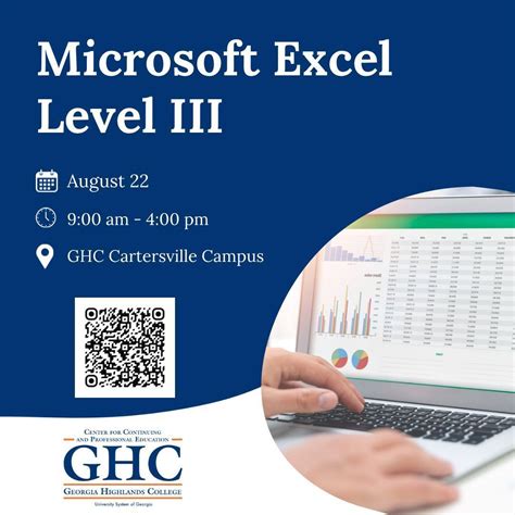 Learn Advanced Excel Skills With Excel Level Iii Ghc Continuing And