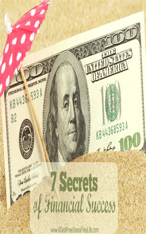 7 Secrets Of Financial Success Best Money Tips