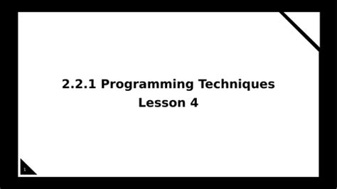 Ocr Alevel Computer Science 221 Lessons Teaching Resources