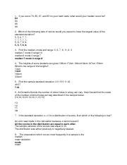 Quiz 2 Question And Answer Pdf 1 If You Score 76 85 97 And 83 On