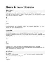 Module 2c Mastery Exercise Docx Module 2 Mastery Exercise Question 1