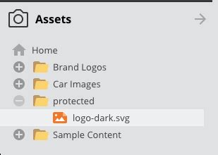 Restricting Public Asset Access Pimcore