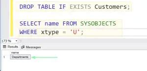How To Drop Table If Exists In SQL Server SQL Server Guides