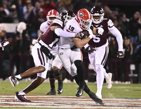 State Outmatched By 1 Georgia In 45 19 Loss Bulldogblitz