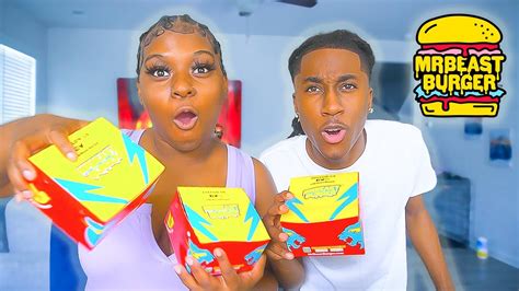 Mr Beast Burger Mukbang🍔 Where We Have We Been Youtube