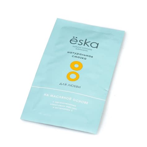 Натуральная смазка на масляной основе ESKA, мини формат 5 мл купить в ...