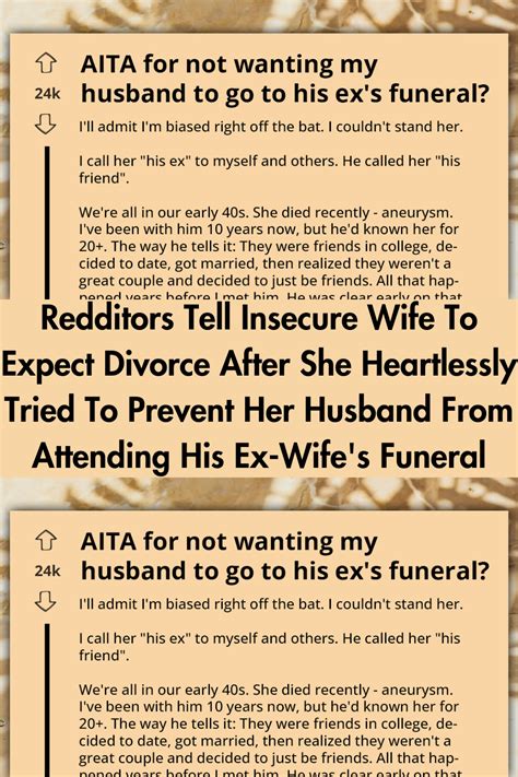 Redditors Tell Insecure Wife To Expect Divorce After She Heartlessly