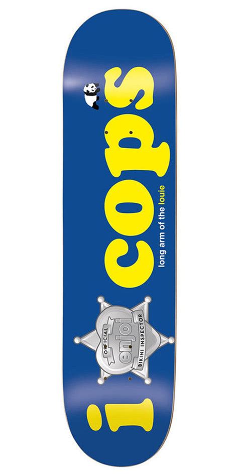 Enjoi Louie Barletta Heart Series R7 Skateboard Deck Blue 80in