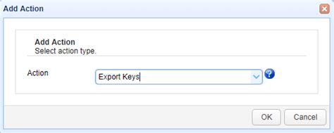 Generate Key Report Using Exportkeys Action Jscape