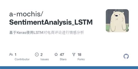 Github A Mochissentimentanalysislstm 基于keras使用lstm对电商评论进行情感分析