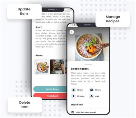 Flutter烹饪做法食谱分享app源码食谱管理源码androidios后端 云创源码