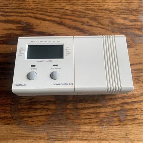 Grasslin Towerchron Qe2 Central Heating Controller Instruction