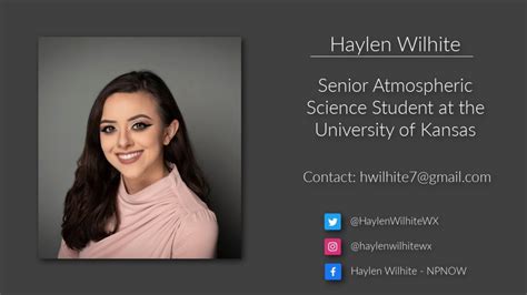 Haylen Wilhite Weather Reel 2022 YouTube