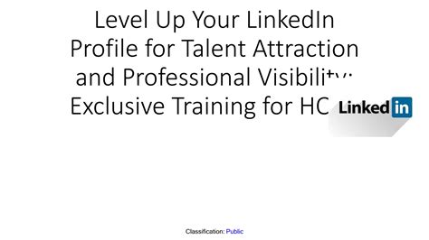 How To Make A Linkedin Profile Linkedin Profile Ppt