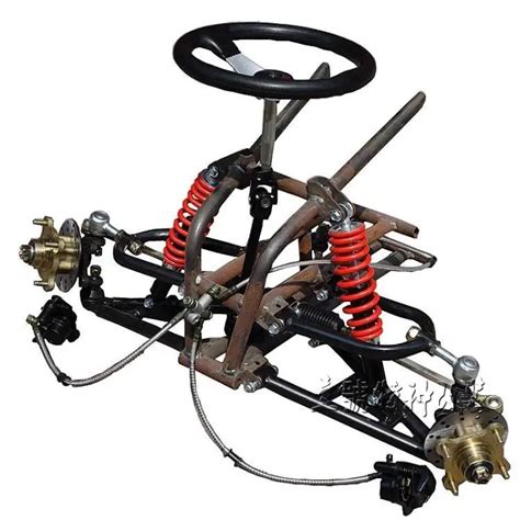Go Kart Karting Four Wheel Atv Utv Steering Rack Disc Brake Front