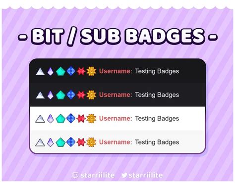 Throwable Bits Badges Twitch Bits 2D Vtuber Streaming Assets For