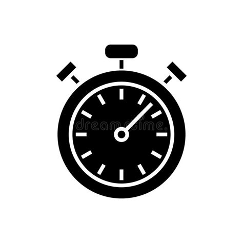 Stopwatch Timer Vector Line Icon Linear Concept Outline Sign Symbol
