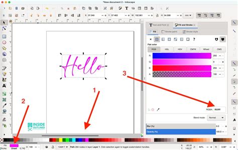 Ultimate Guide Inkscape For Cricut Svg Files Insideoutlined