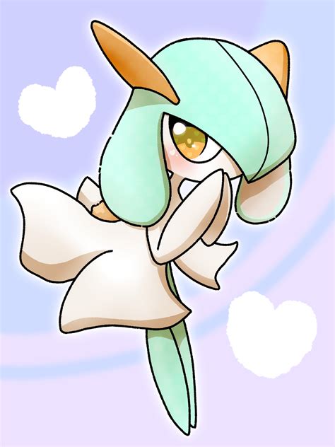 Kirlia Pokemon Drawn By Yurifl0werspace Danbooru