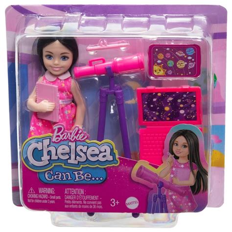 Barbie Doll Chelsea Can Be Astronomer Smyths Toys Uk