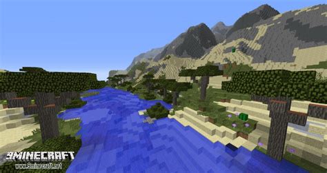 Realistic Terrain Generation Mod 1Minecraft