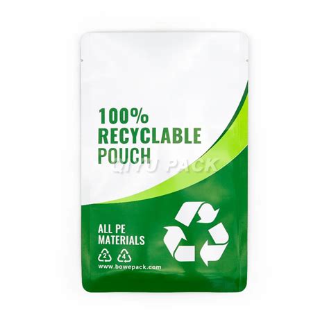 Monomaterial High Barrier Recyclable Pouch And Packaging