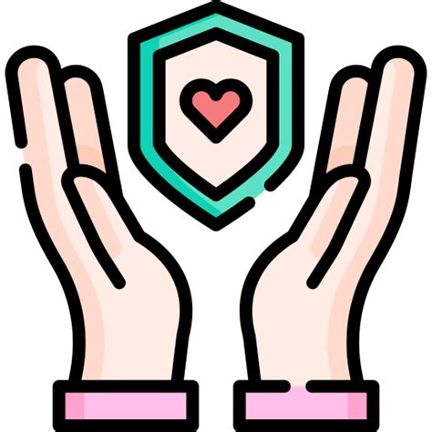 Protección De La Vida Iconos Gratis De Seguridad