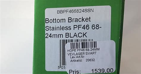 Hope Bottom Bracket Stainless Black Album On Imgur