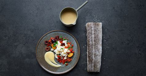 Norwegian Salted Cod With Vichyssoise Seafood From Norway