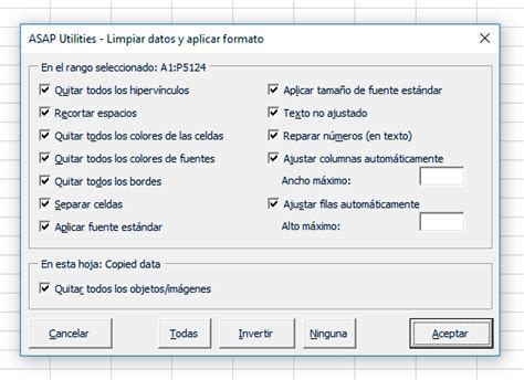 Limpiar Datos Y Aplicar Formato Funcionalidades Extra Para Excel