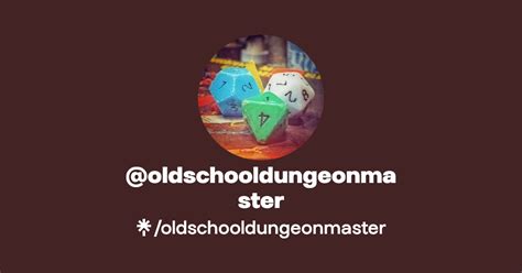 Oldschooldungeonmaster Instagram Linktree
