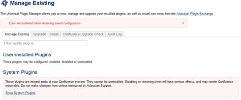 Universal Plugin Manager Is Broken Due To Database Inconsistency