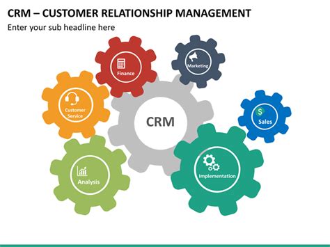 Customer Relationship Mangement Crm Powerpoint Template Sketchbubble