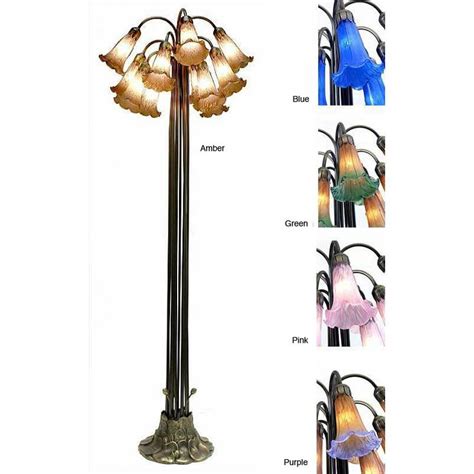 Warehouse Of Tiffany Lily Floor Lamp