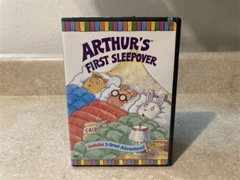 Arthur Arthurs First Sleepover Dvd 2004 Tested Working Ebay