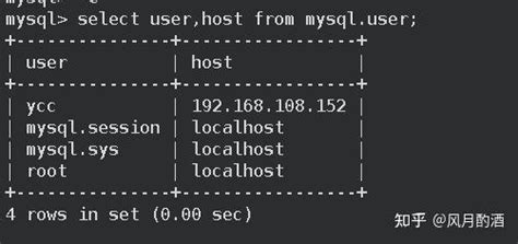 MySQL用户管理 知乎