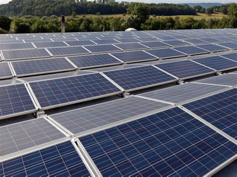 Efficiency Of Installation Of Solar Panels On The East West For A Solar Power Plant With A