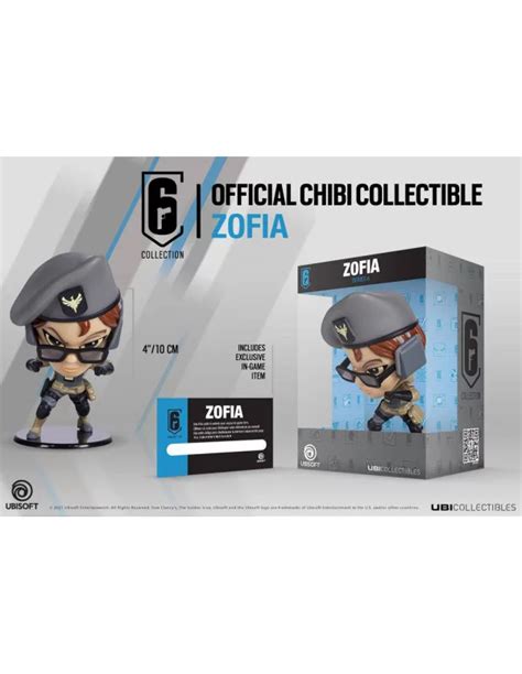 Comprar Rainbow Six Siege 6 Collection Figura Chibi Serie 6 Zofia 10 Cm Mil Comics Tienda De