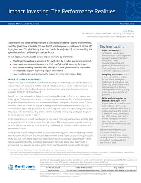 Hcp Knowledge Impact Investing Pdf