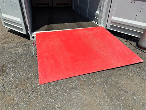 Container Loading Ramps Excavation Equipment